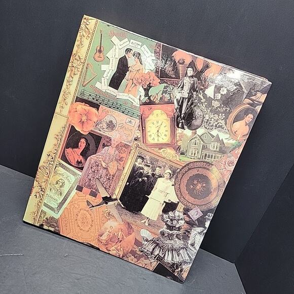 Unbranded | Office | Vintage Scrap Book W Old Time Photos On The Cover ...